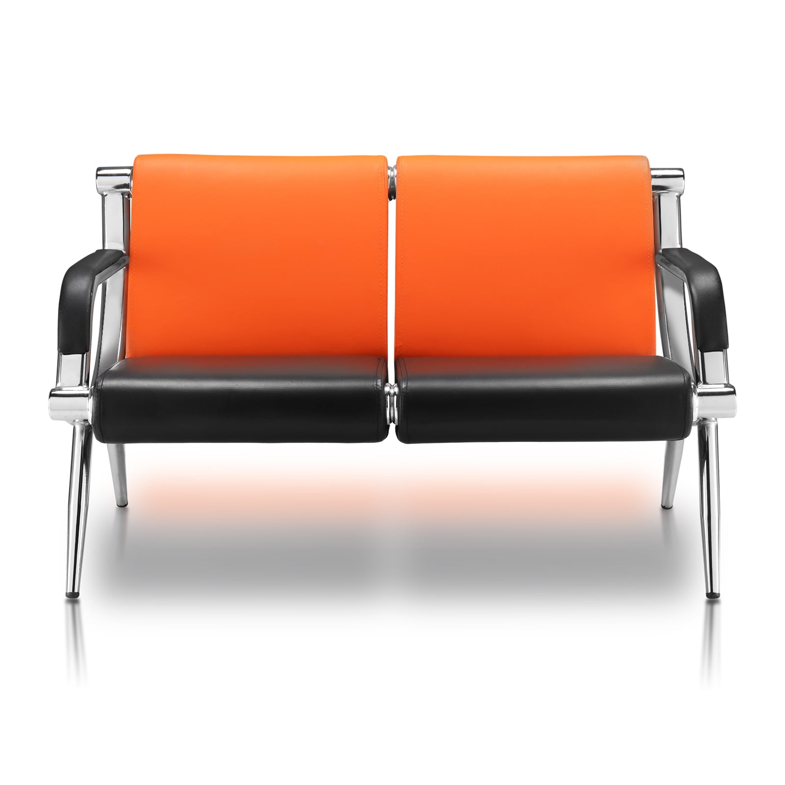 OmySalon 2-Seat Waiting Room Bench,Reception Bench Seating Office Chair ...