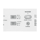 Frigidaire FLCE7522AW 27 Electric Laundry Center with 3.9 cu. ft ...