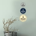 Blue Circle Sign 'Bring Your Own Water Bottle' - Medium; for Home or ...