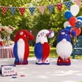 4th of July Patriotic Gnomes Decorations 3 Pack Red White Blue Swedish ...