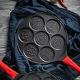 Threns Pancake Pan with Handle 7 Animal Molds Pancake Maker Pan for ...