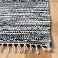 SAFAVIEH Rag Dania Striped Cotton Runner Rug, Grey, 2'3" x 6' - Walmart.com