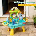 Artmeer Sand and Water Table Playset for Kids, Toddler Water Play Table ...
