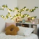 Mainstays 7 ft. Ivy String Lights Battery Operated Indoor Warm White ...