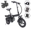 Kunyun 48V 500 W Adult Electric Bikes,14" Tires, 20mph, 19-22mi Range ...