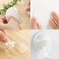 JYNOFD 10Pcs Double-Sided Clear Adhesive Stickers, Round, Waterproof ...