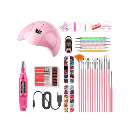 UV LED Nail Lamp USB Nail Pen Nail Accessories Set | Walmart Canada