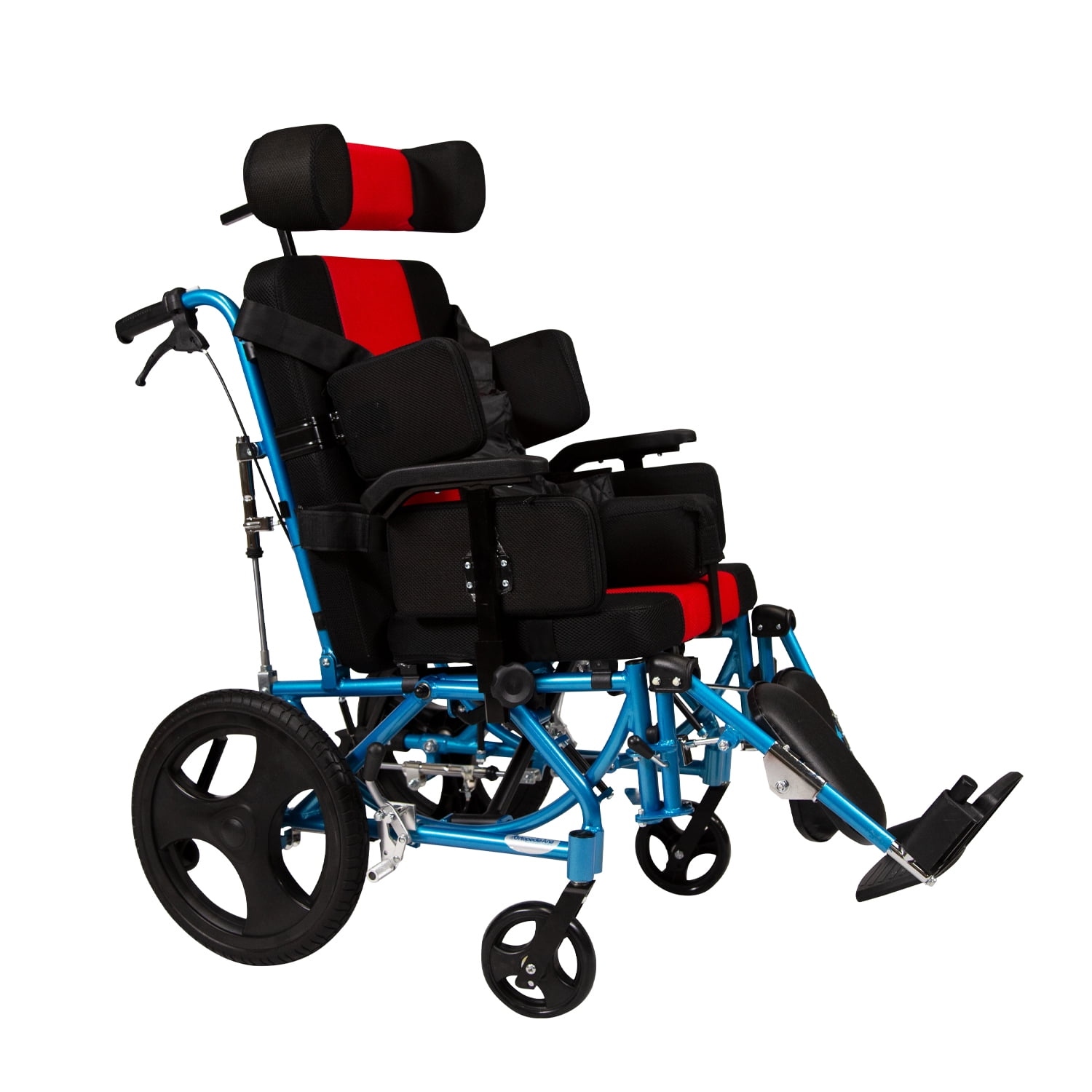 Silla de Ruedas PCI Parálisis Cerebral Infantil 15' Magnimed Acero ...