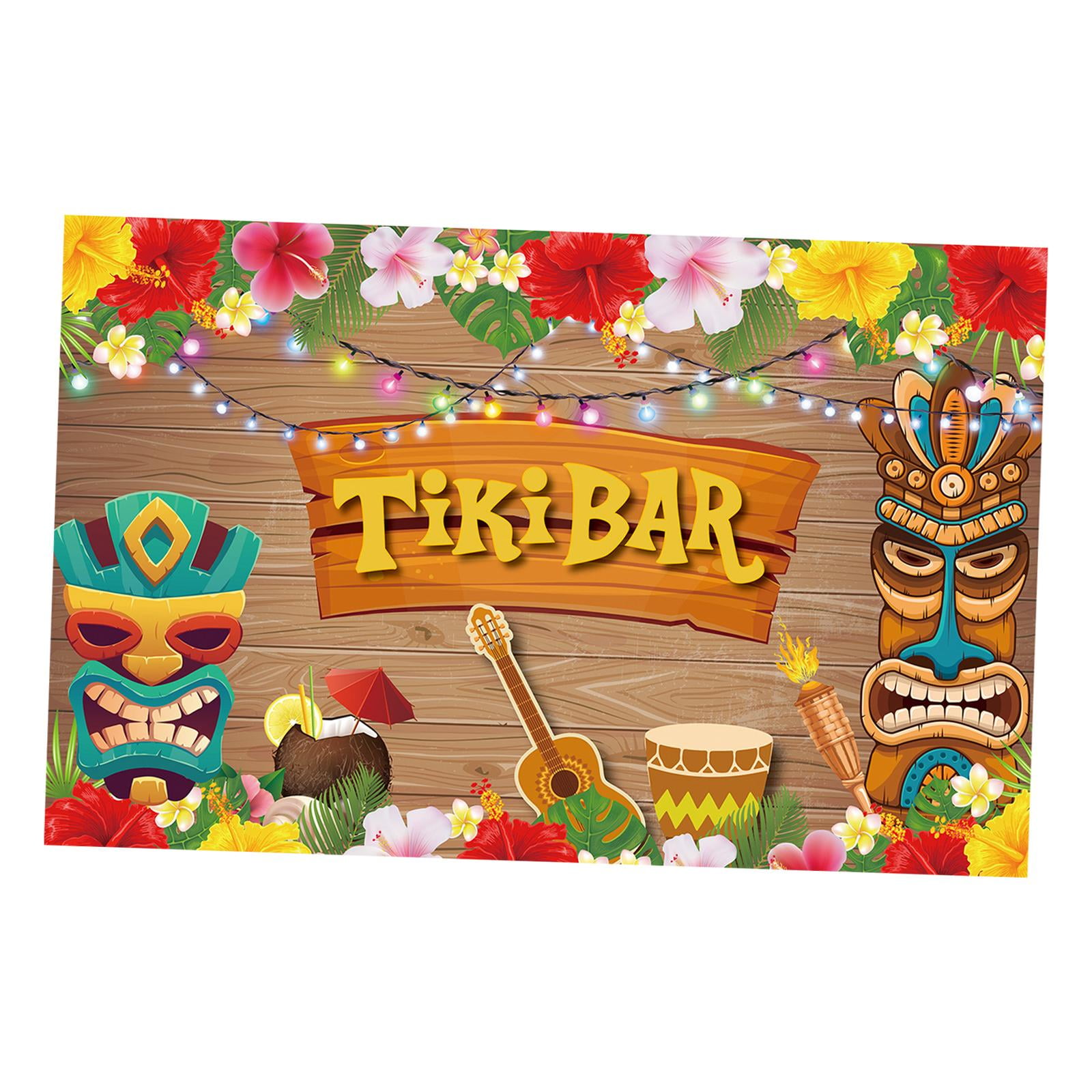 Luau Tiki Background
