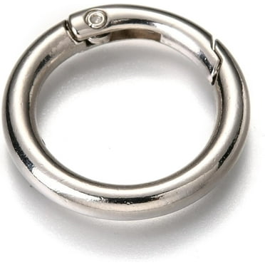 2Pcs 925 Sterling Silver Swivel Spring Clasps Oval 22x8x3mm Key Chain ...