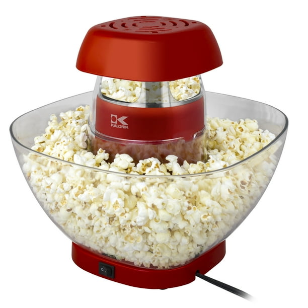 Kalorik Volcano Popcorn Maker | Red - Walmart.com