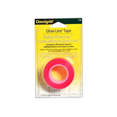 Omnigrid Glow-line Transparent Flourescent Tape - Walmart.ca