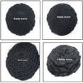 Afro Kinky Curly Toupee for Men 8"x10" Breathable Full Lace Base Human ...