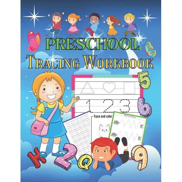 Preschool Tracing Workbook: Learn to Trace Shapes Line Tracing ABC ...