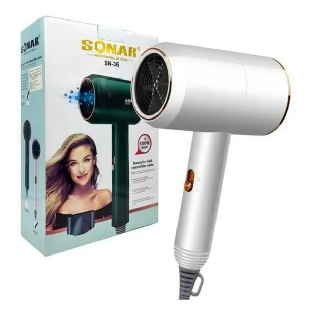 Secadora De Cabello Profesional Portátil Sonar 1500w SN-36 | Bodega ...