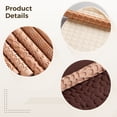 10 Pack Beechwood Rolling Pins, Embossed Pattern Wooden Pastry Rollers ...