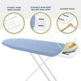 Full Size Ironing Board with Iron Rest, Heavy Duty Compact Ironing ...