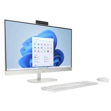 HP 24" Touch-Screen All-In-One Desktop - AMD Ryzen 5, 8GB Memory, 1TB ...