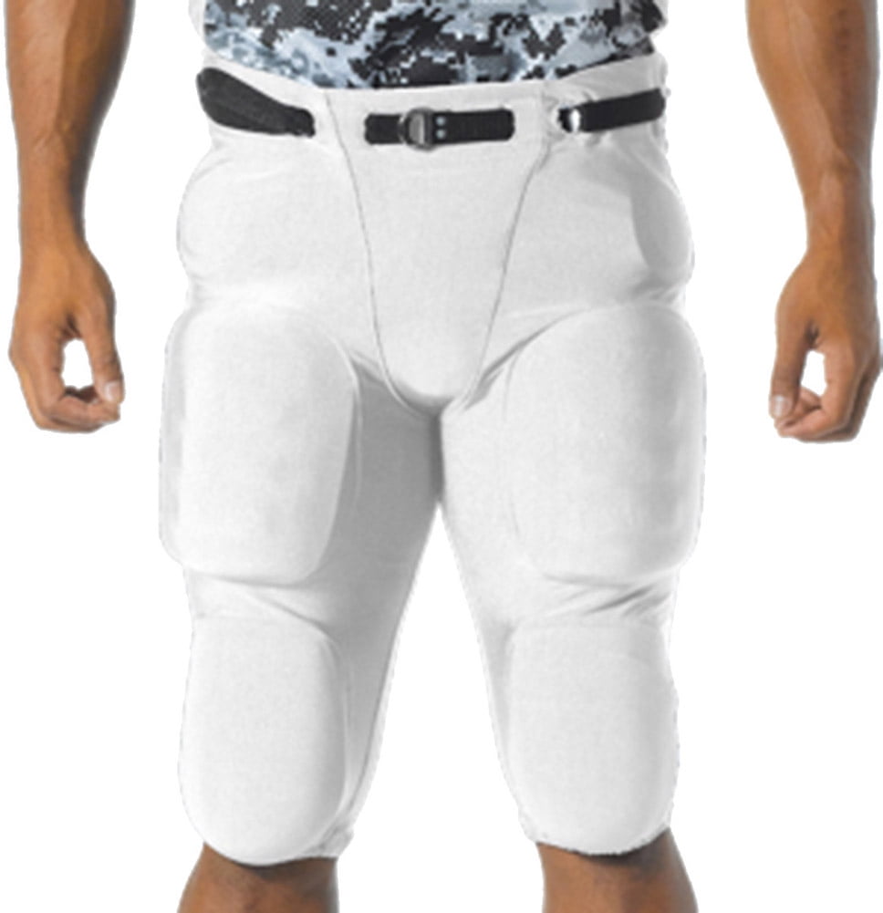 A4 Apparel N6181 Men's Flyless Football Pant - White - Small - Walmart.com