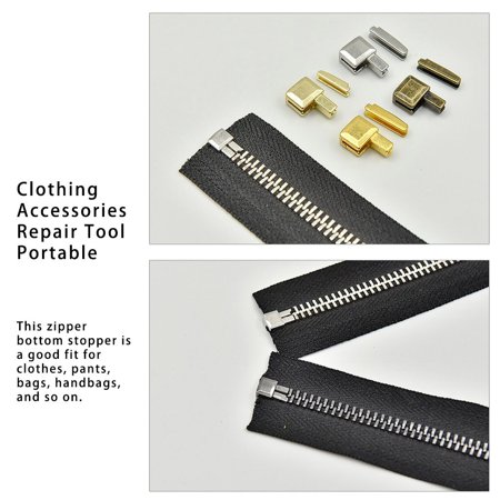 10 Pieces Jacket Dress Zipper Clothes Pants Bottom Stopper Handbag Tote ...