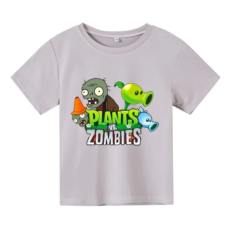T Shirt Cotton Men Women DIY Print Pvz Plants Vs Zombie Plants Vs ...