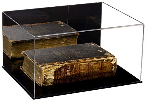 Deluxe Acrylic Large Book Display Case with Mirror (A026) - Walmart.com ...