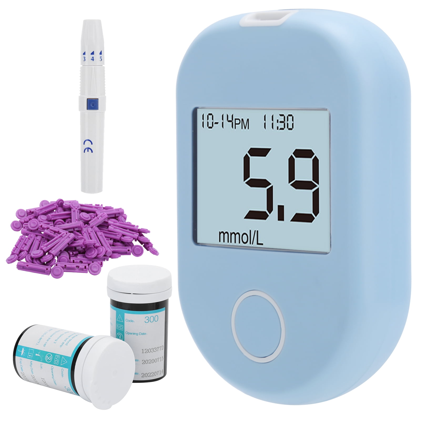 Buy Brrnoo Blood Glucose Monitoring System Kit at Ubuy Nepal