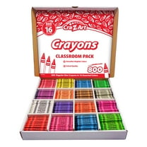 Cra-Z-Art: Classroom Pack: Jumbo Crayons - 200 Pieces - 8 Assorted ...
