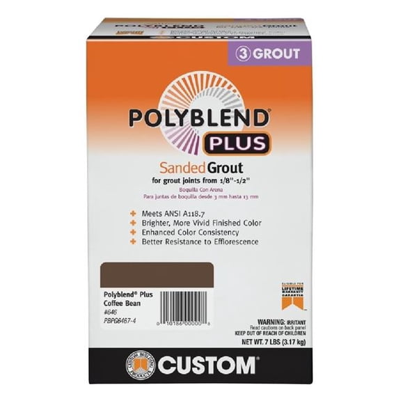 Polyblend Grout Colors Sanded