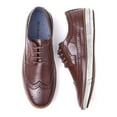 Mio Marino Round Toe Casual Brogue Design Dress Shoes for Men - Walmart.com