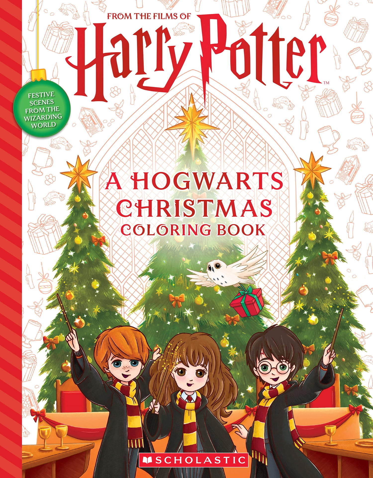 Seasonal: A Hogwarts Christmas an Official Harry Potter Coloring Book ...
