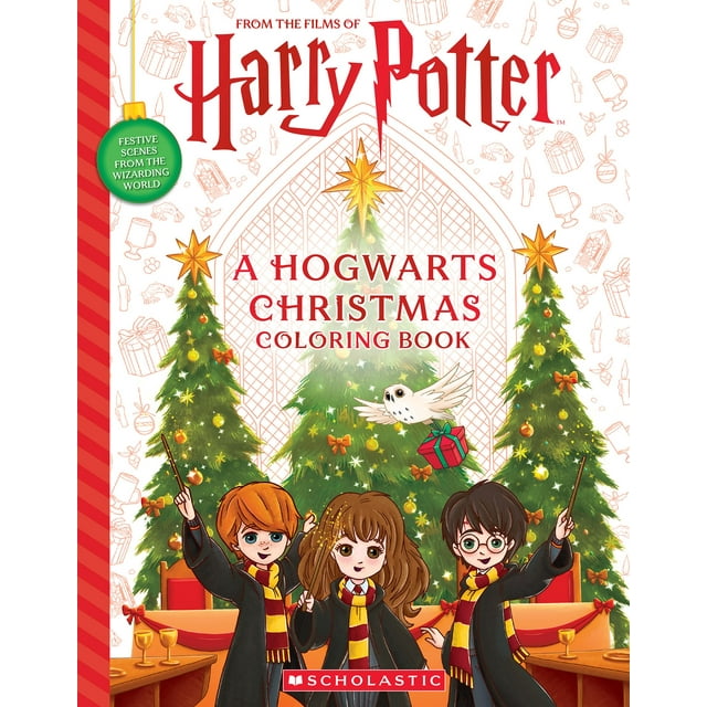 Seasonal: A Hogwarts Christmas an Official Harry Potter Coloring Book ...