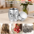 XIUDA Small Urns for Human Ashes Keepsake 1.2 Inches Stainless Steel ...