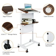 Siting/Standing Adjustable Workstation - Universal Computer/personal ...