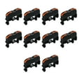 ZenCart 10Pcs KV121 Push-in Quick Terminal Block Din Rail Connector Universal Compact Fast ...