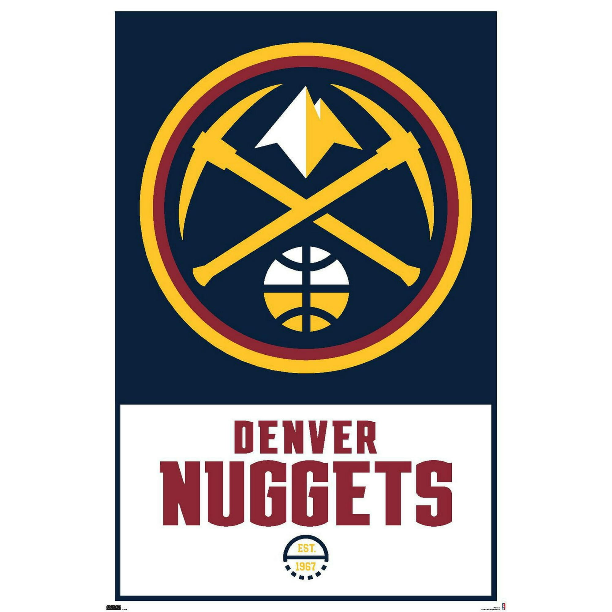 Click here for Trends International Nba Denver Nuggets - Logo 21... prices