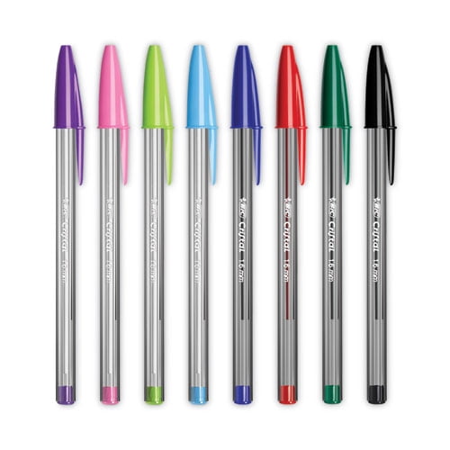 "Cristal Xtra Bold Ballpoint Pen, Stick, Bold 1.6 Mm, Assorted Ink And ...