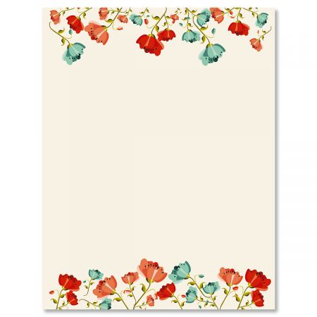 Spring Letterhead