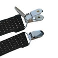 1 Pair Adjustable Elastic Shirt Holders For Men Non Slip Clamp Dress ...