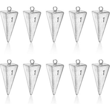 BLUEWING Fishing Weights Sinker Weights Pyramid Lead Saltwater ...
