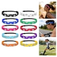 4PCS Adjustable Sports Sweatbands For Men Women Gym Running Football ...