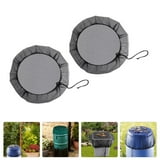 Monyance outdoor bucket cover Rain Coverwater Bucket Screen Tank Mesh ...