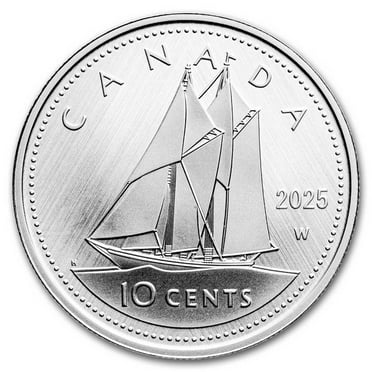 2024 Canada 1 oz Silver 50 Cent Tribute: W Mint Mark Coat of Arms ...