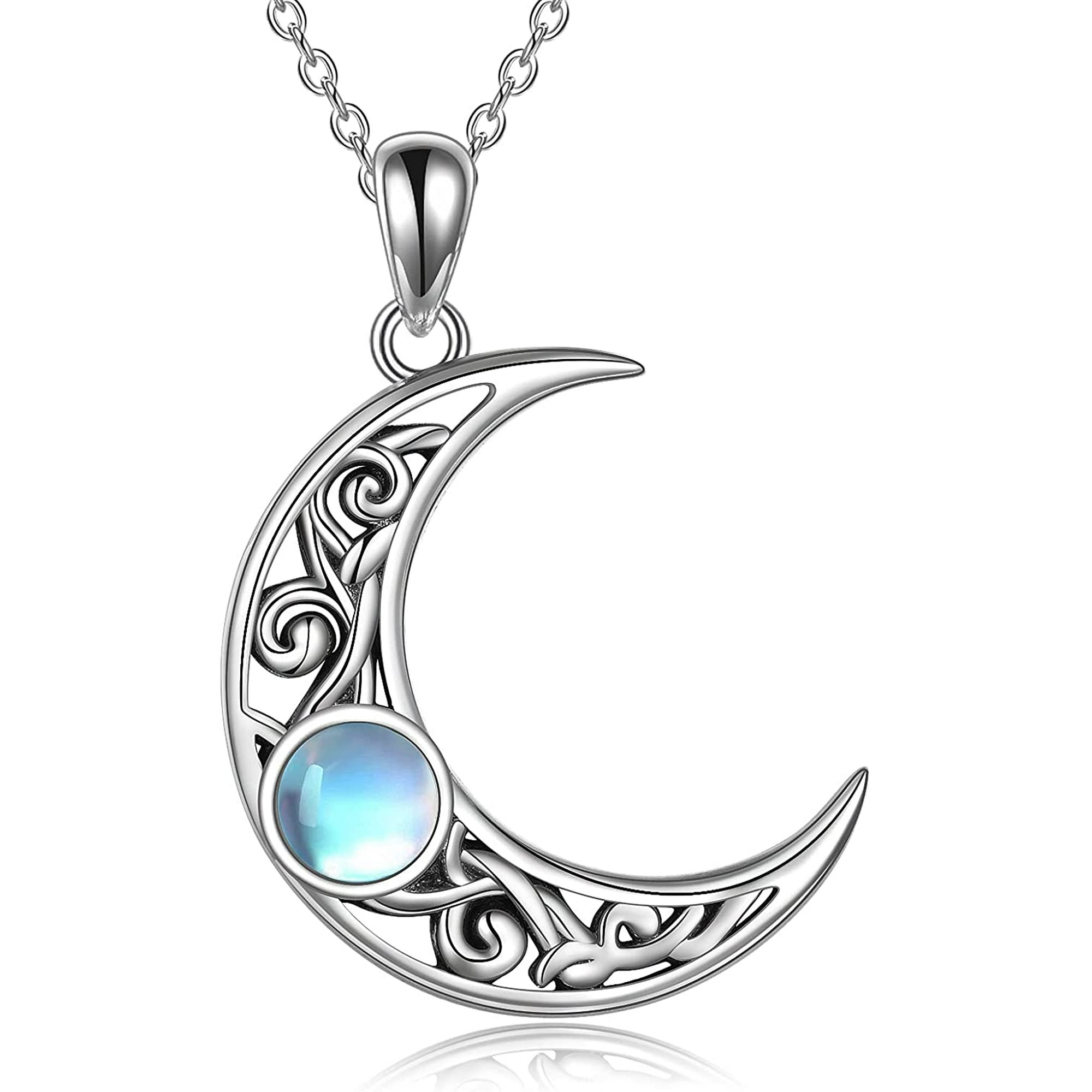 Celtic Crescent Moon Drawing