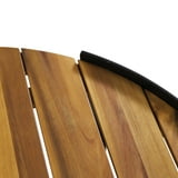 Free Shipping! Mayson Outdoor Modern Industrial Acacia Wood Coffee ...