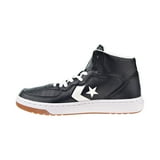 Converse Rival Mid Adult's Men's Shoes In Black-White Eco-leather ...