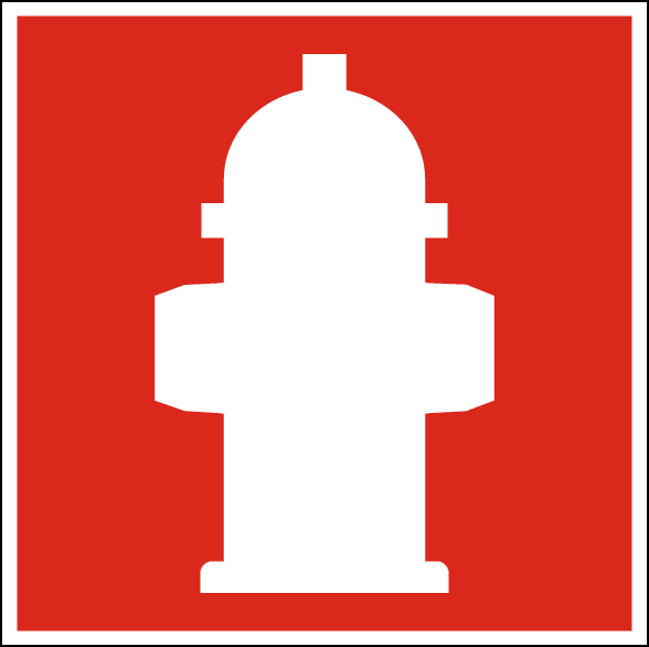 Wall Hangings Wall Décor Metal Wall Plate Fire Hydrant Sign Safety ...