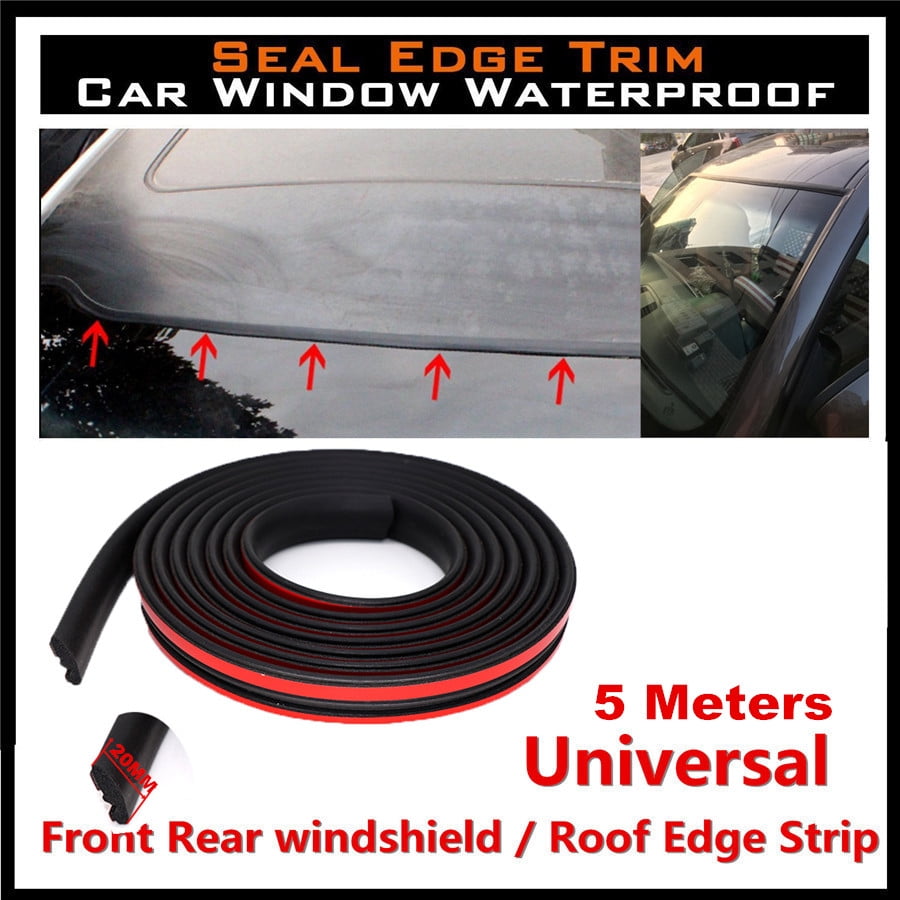 Universal 20MM Rubber Seal Car Front Rear Windshield Sunroof Edge ...