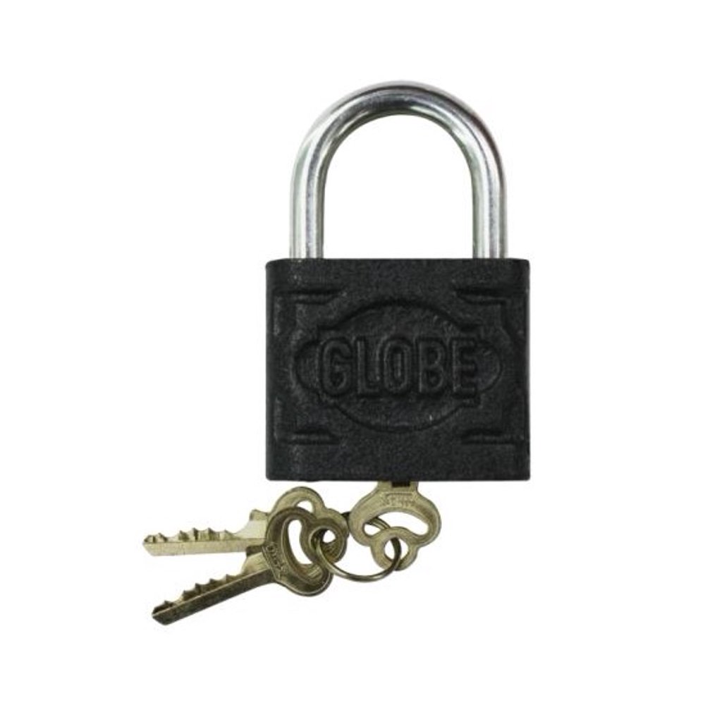 40mm solid iron Globe Padlock 3 Keys - Walmart.com - Walmart.com