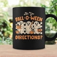Are You Fall O Ween Direction Ghost Teacher Halloween Coffee Mugs ...